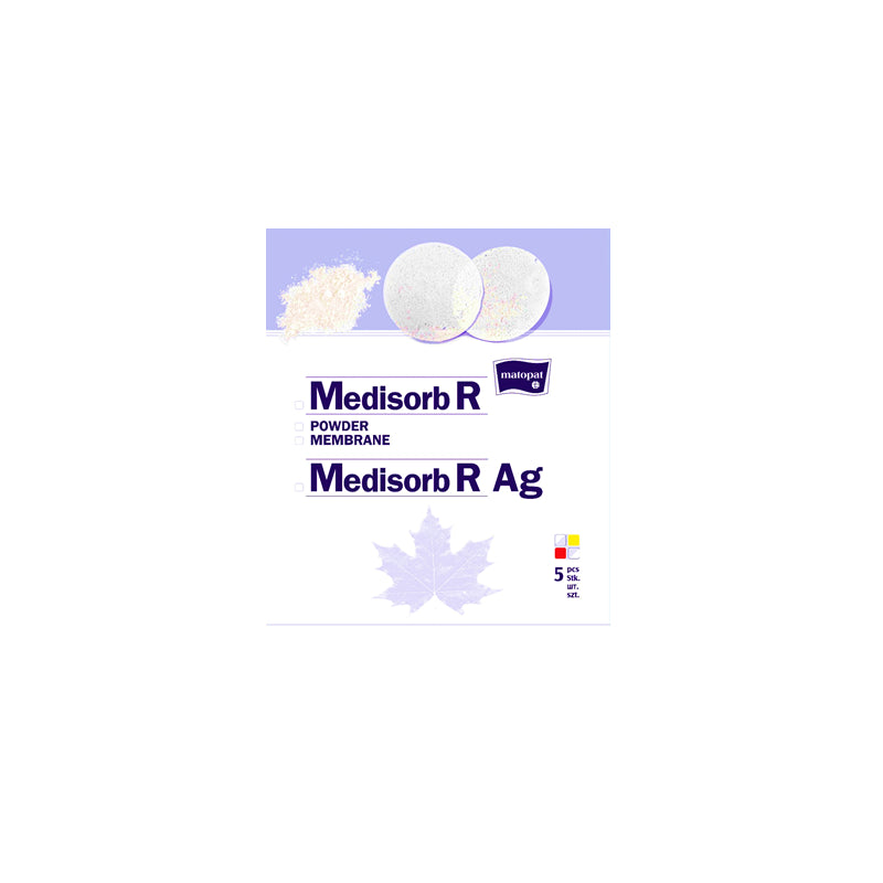 MEDISORB R - Membrana Resorbabila, Diferite Dimensiuni, 5Bucăți, Matop